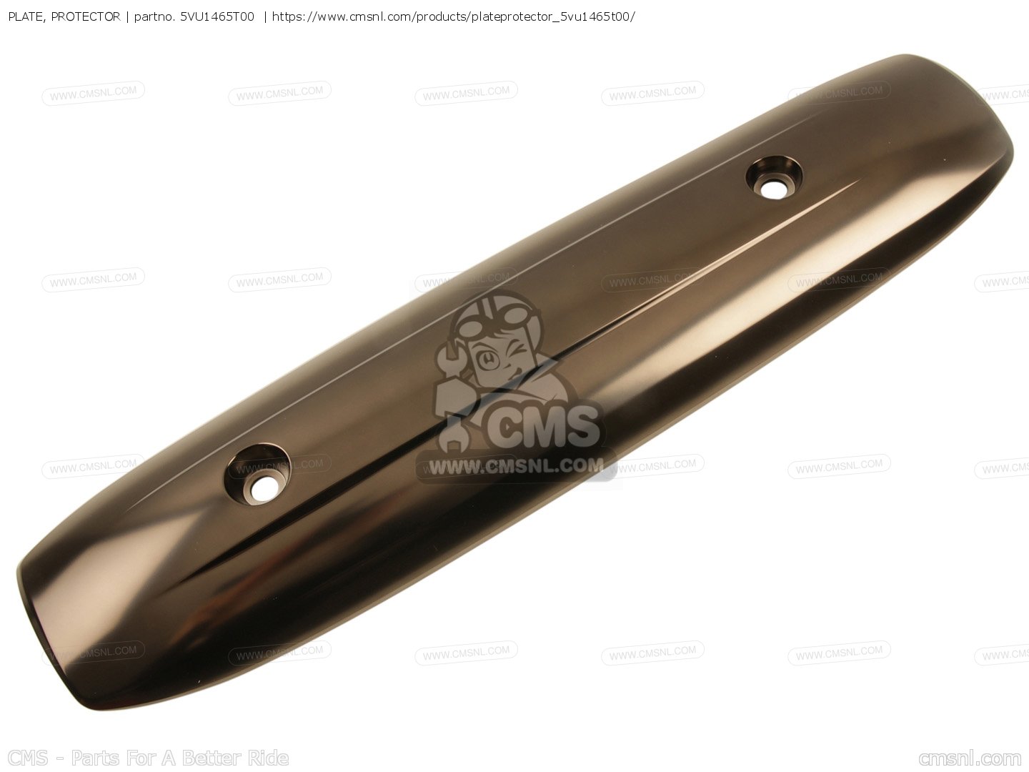 5VU1465T00: PLATE, PROTECTOR Yamaha - buy the 5VU-1465T-00-00 at CMSNL