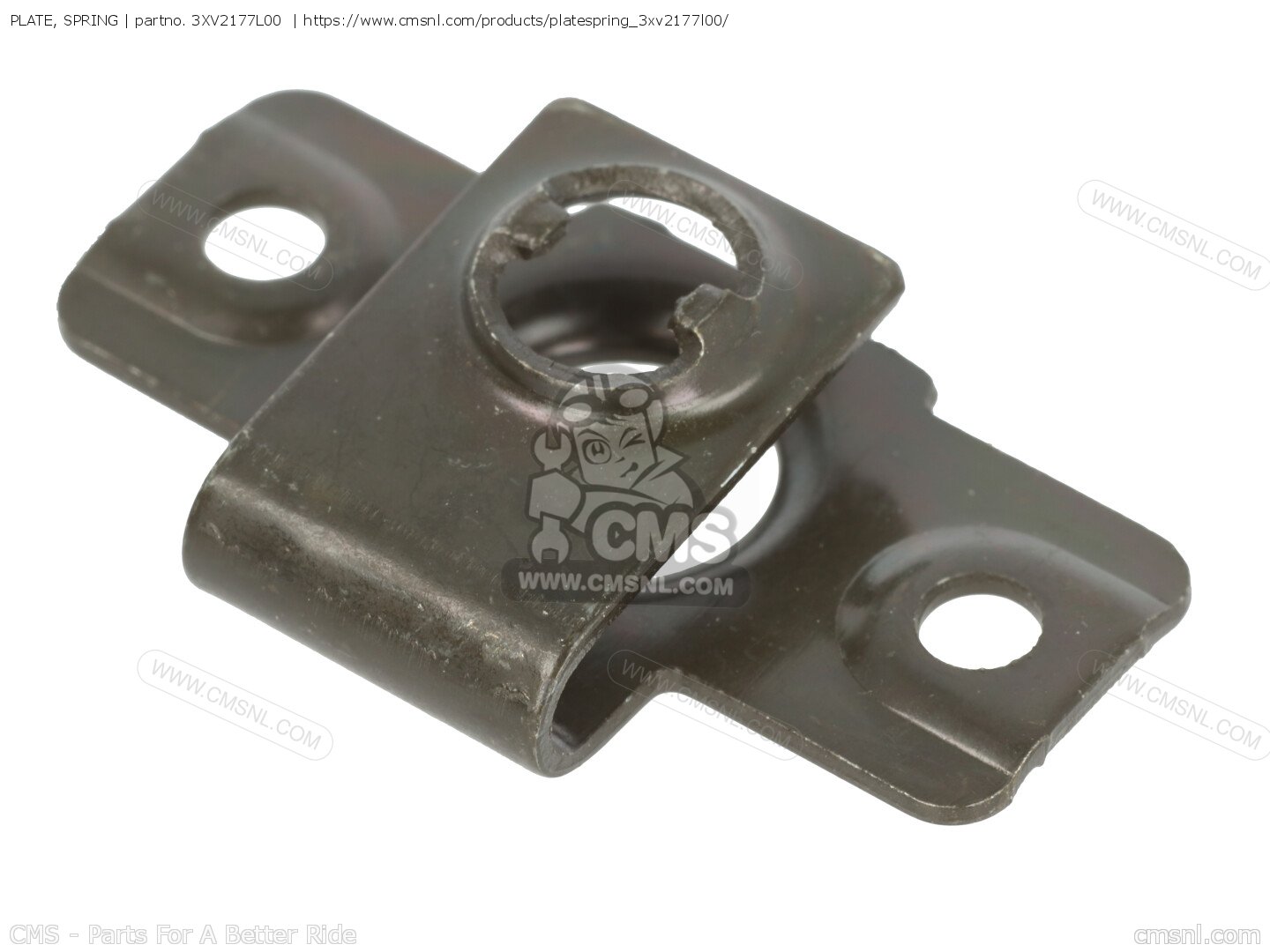 3XV2177L00: PLATE, SPRING Yamaha - buy the 3XV-2177L-00-00 at CMSNL