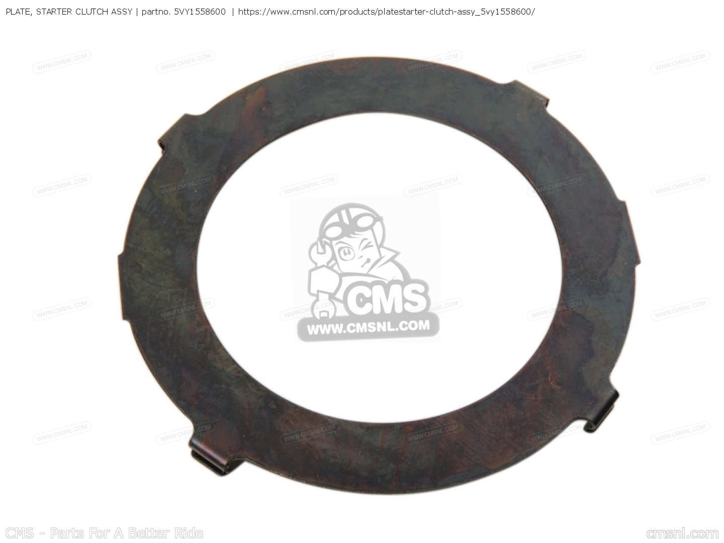 PLATE, STARTER CLUTCH ASSY for Yamaha - order at CMSNL