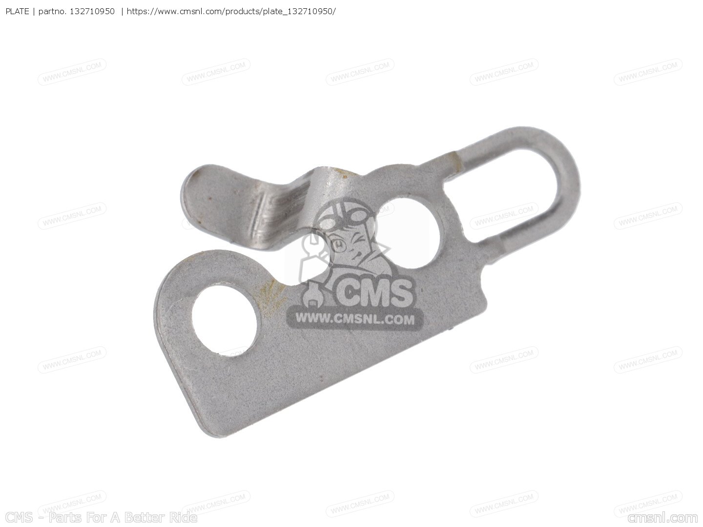 132710950: PLATE Kawasaki - buy the 13271-0950 at CMSNL