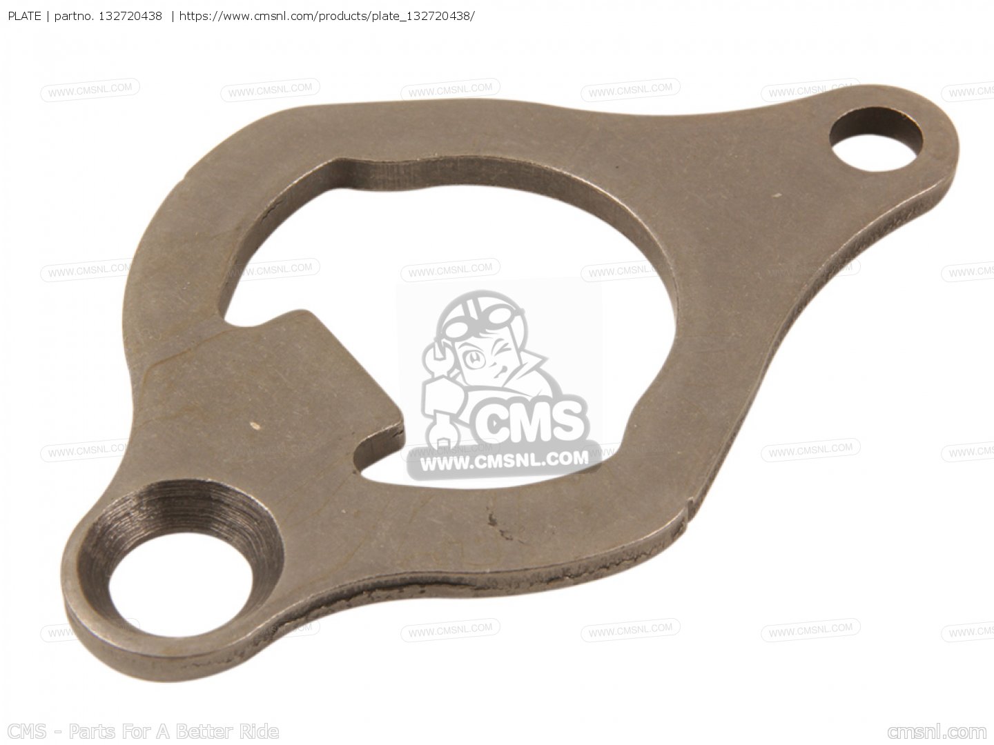 132720438: PLATE Kawasaki - buy the 13272-0438 at CMSNL