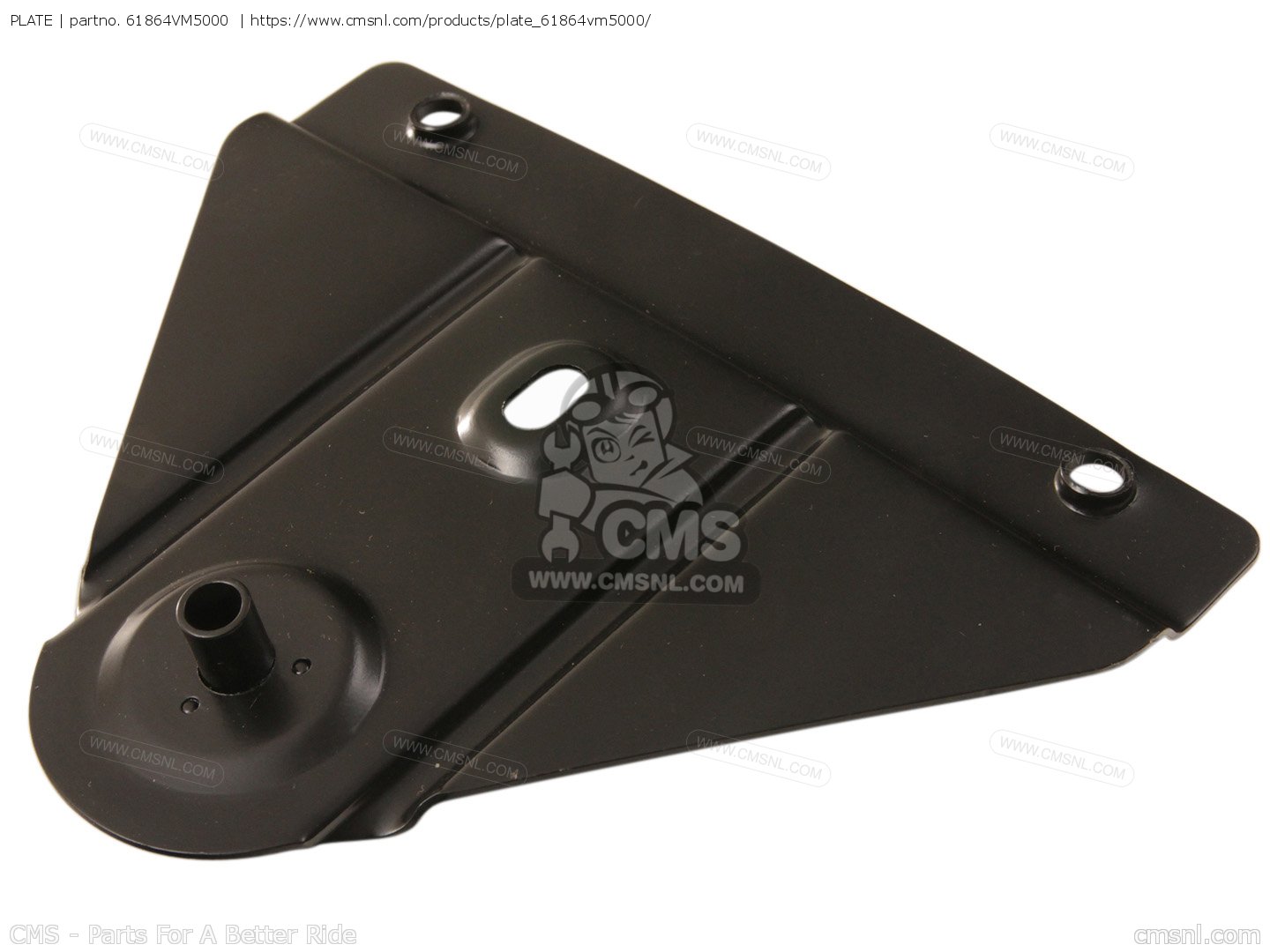 61864VM5000: PLATE Honda - buy the 61864-VM5-000 at CMSNL