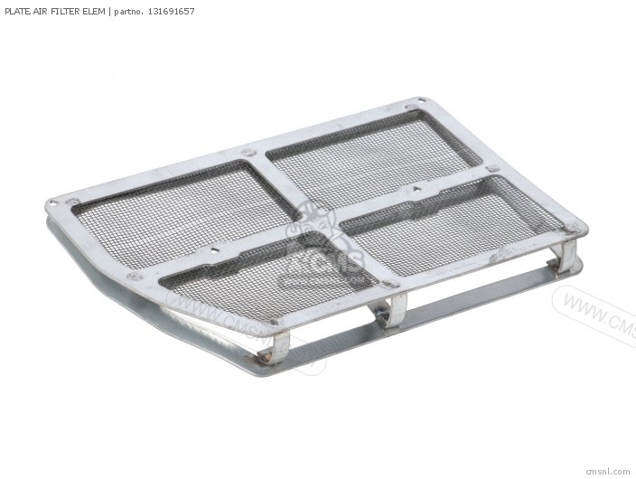 131691657: PLATE,AIR FILTER ELEM Kawasaki - buy the 13169-1657 at CMSNL