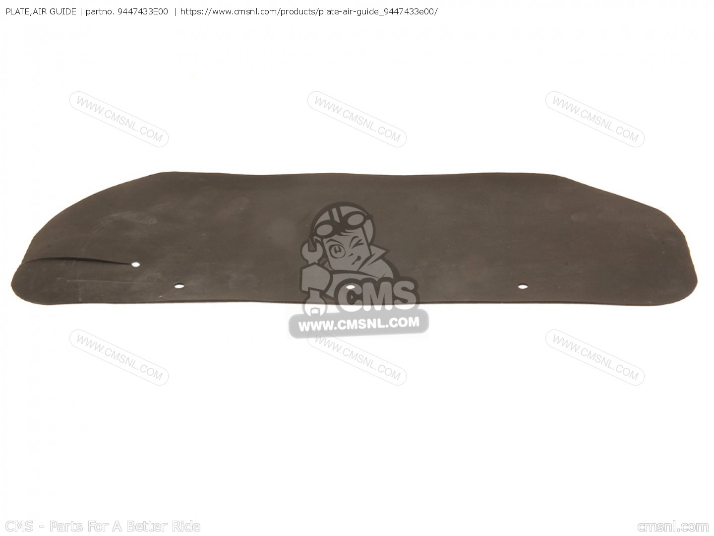 9447433E00: PLATE,AIR GUIDE Suzuki - buy the 94474-33E00 at CMSNL