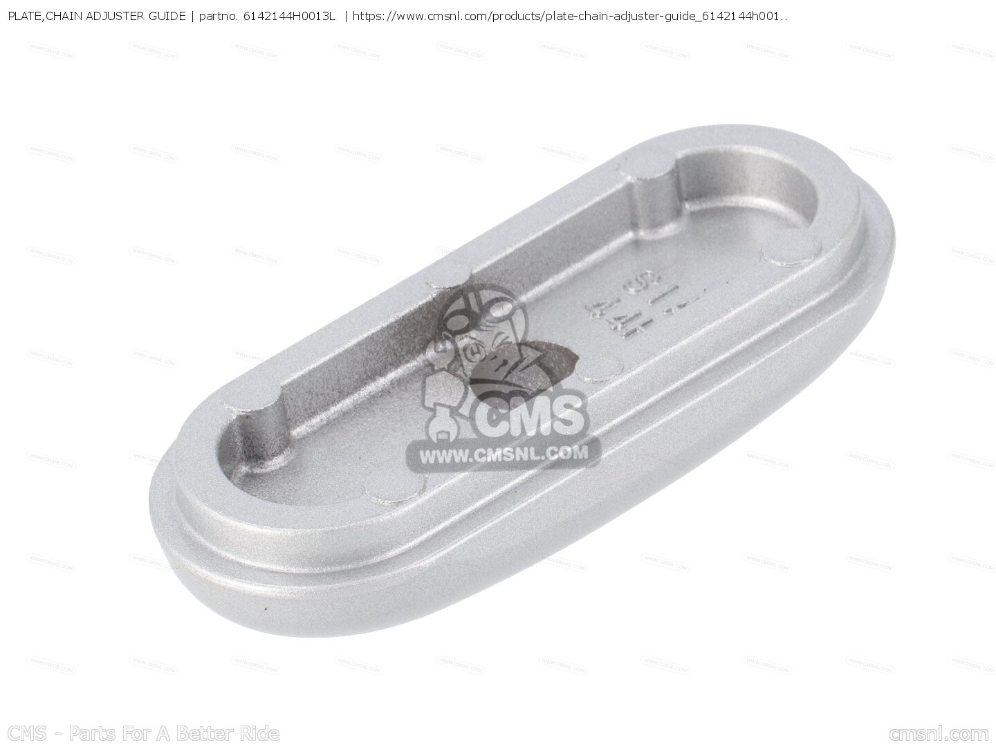 6142144H0013L: PLATE,CHAIN ADJUSTER GUIDE Suzuki - buy the 61421-44H00 ...