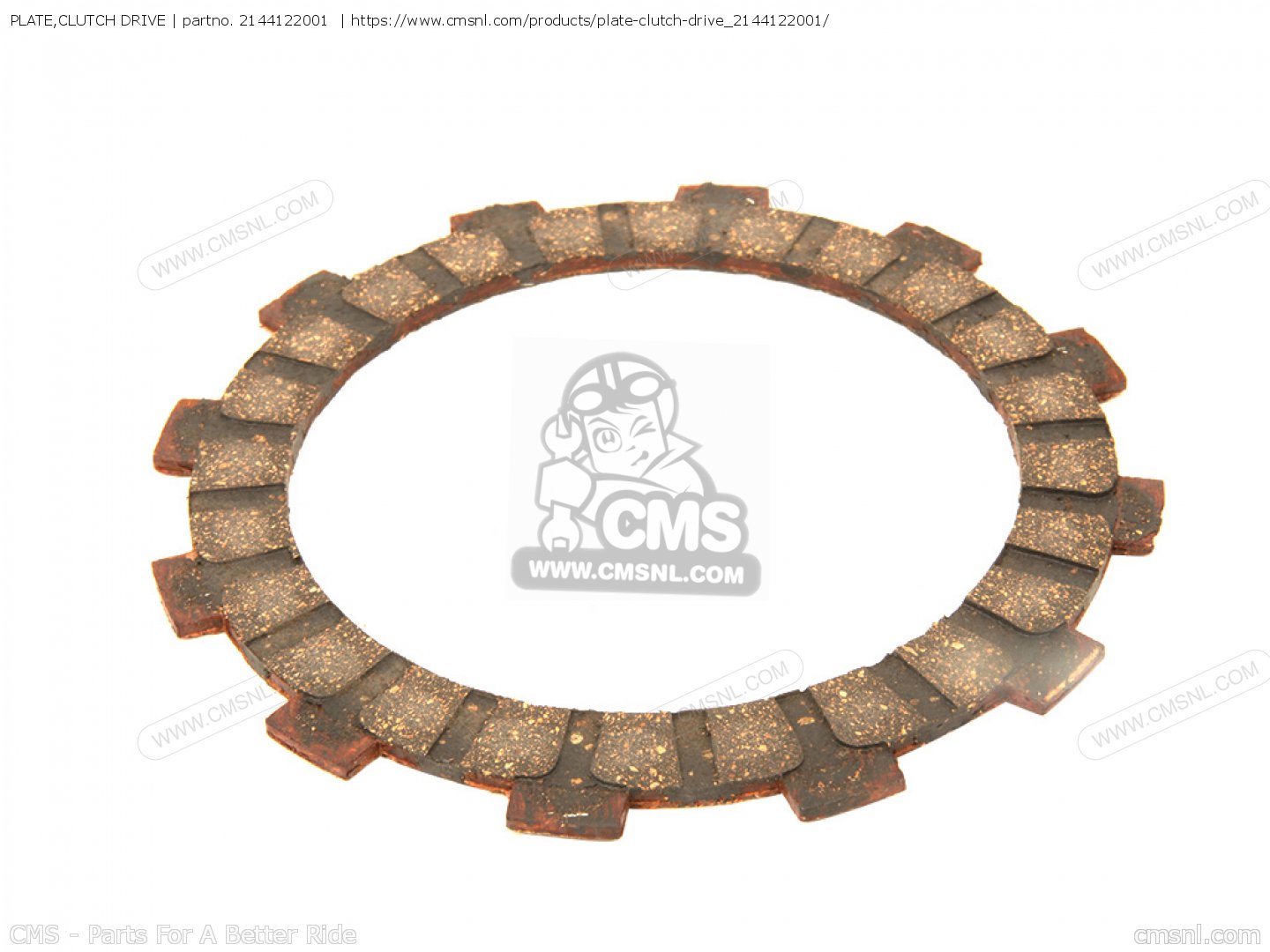 2144122001: PLATE,CLUTCH DRIVE (MCA) Suzuki - buy the 21441-22001 at CMSNL