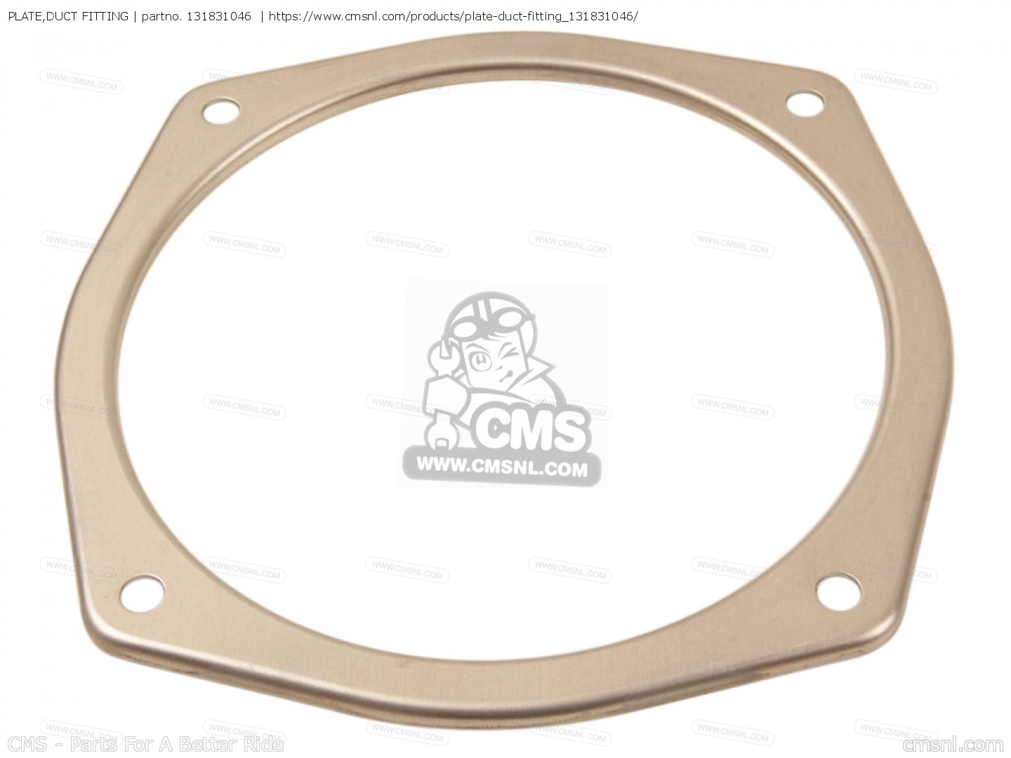 PLATE,DUCT FITTING for Kawasaki - order at CMSNL