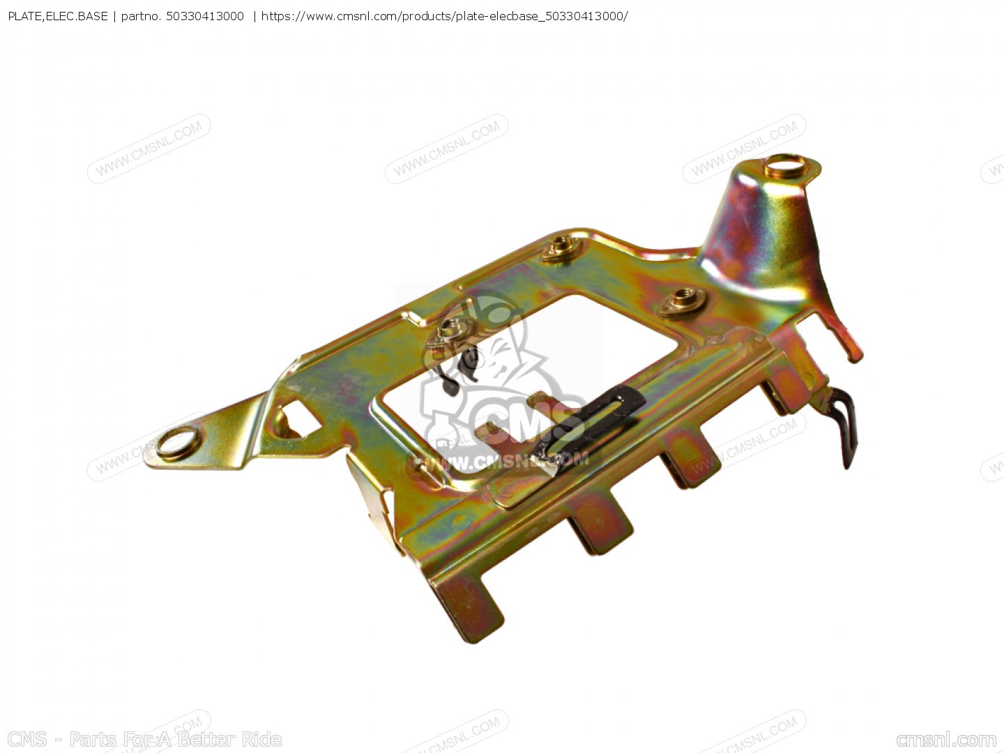 50330413000: PLATE,ELEC.BASE Honda - buy the 50330-413-000 at CMSNL