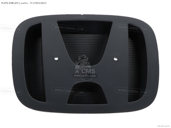 71129SWA003: Plate,emblem Honda - buy the 71129-SWA-003 at CMSNL