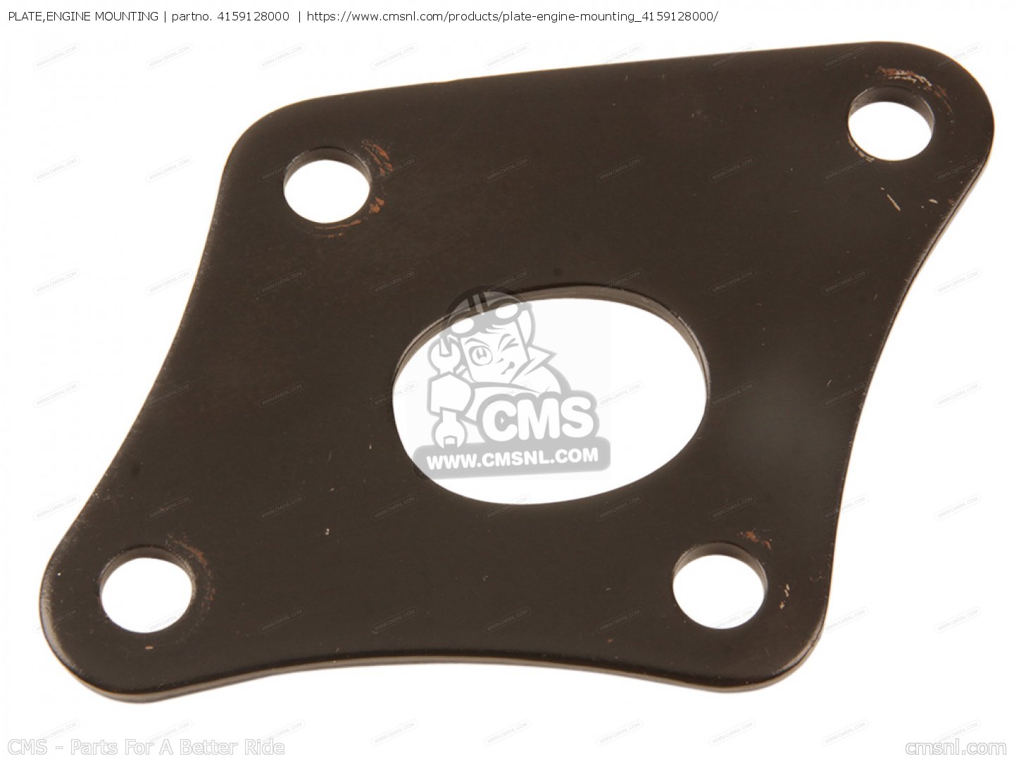 4159128000: PLATE,ENGINE MOUNTING Suzuki - buy the 41591-28000 at CMSNL