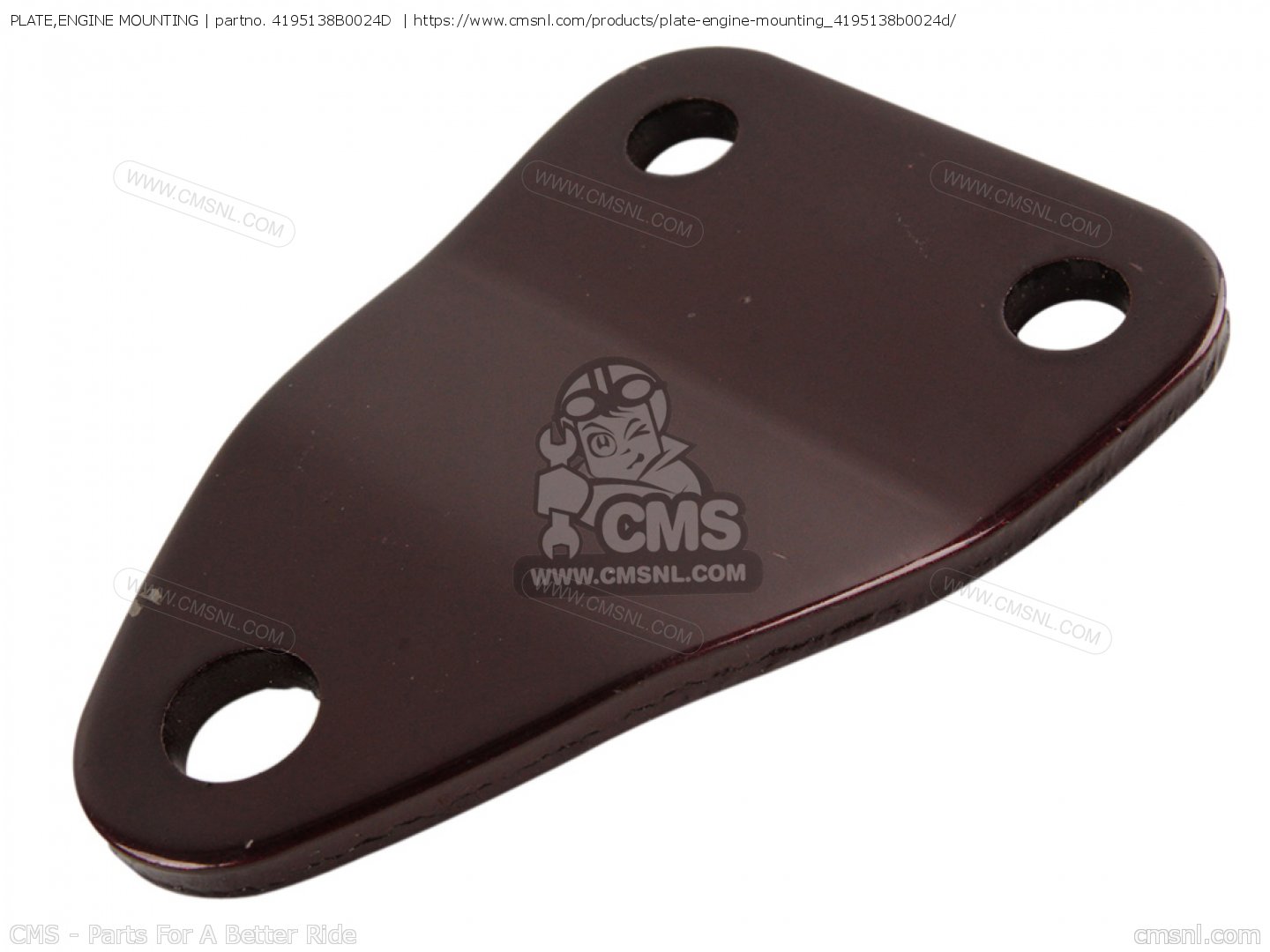 4195138B0024D: Plate,engine Mounting Suzuki - buy the 41951-38B00-24D ...