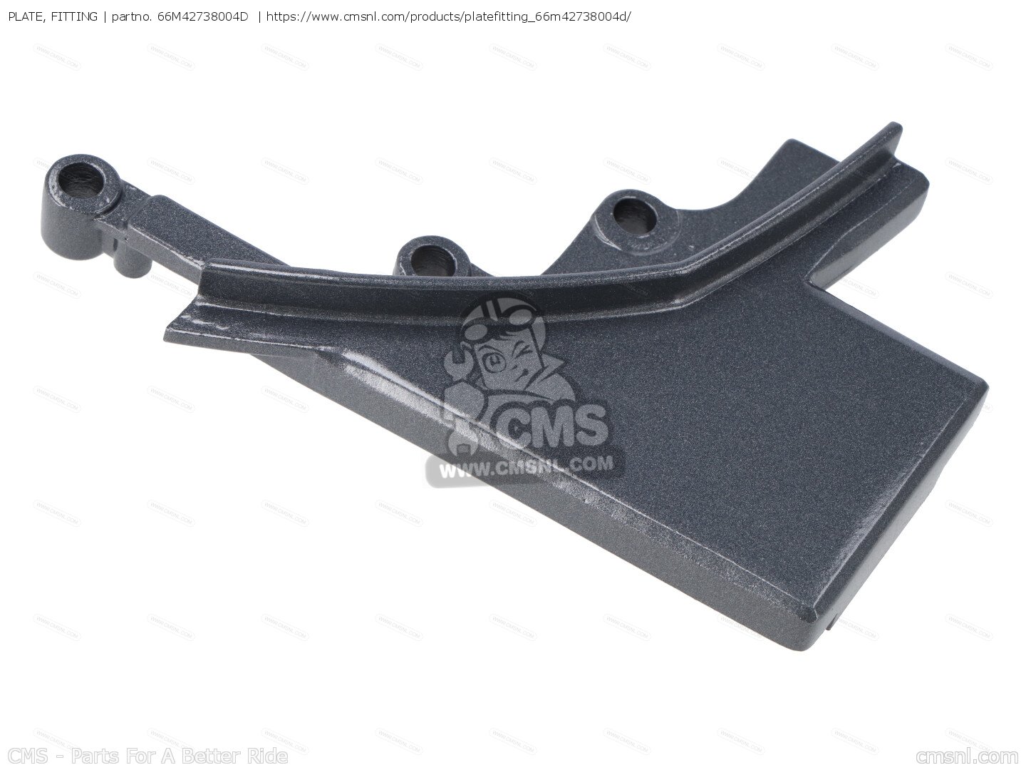 66M42738004D: Plate, Fitting Yamaha - buy the 66M-42738-00-4D at CMSNL