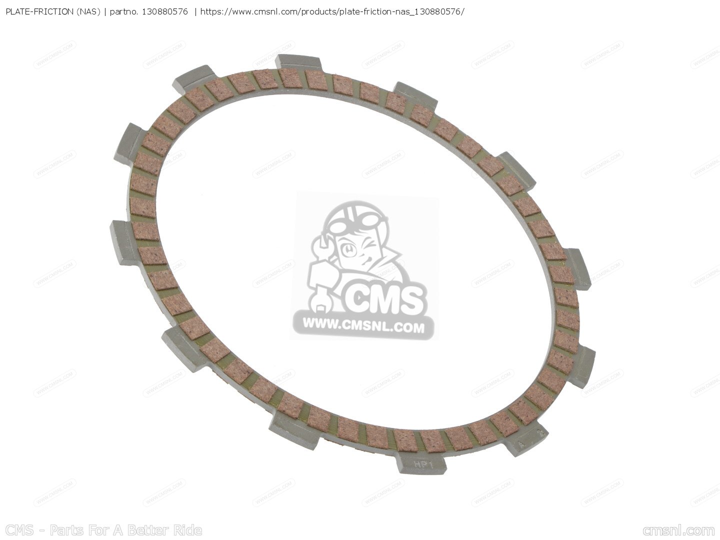 130880576: PLATE-FRICTION (NAS) Kawasaki - buy the 130880576 at CMSNL