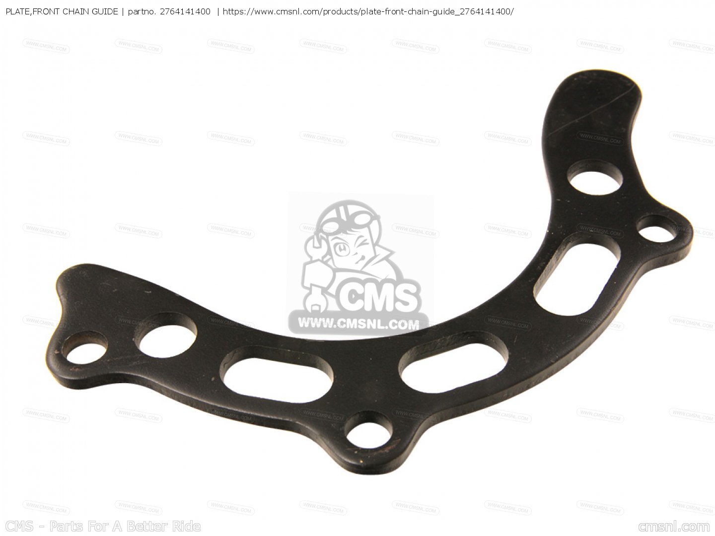PLATE,FRONT CHAIN GUIDE for PE250 1977 (B) USA (E03) - order at CMSNL