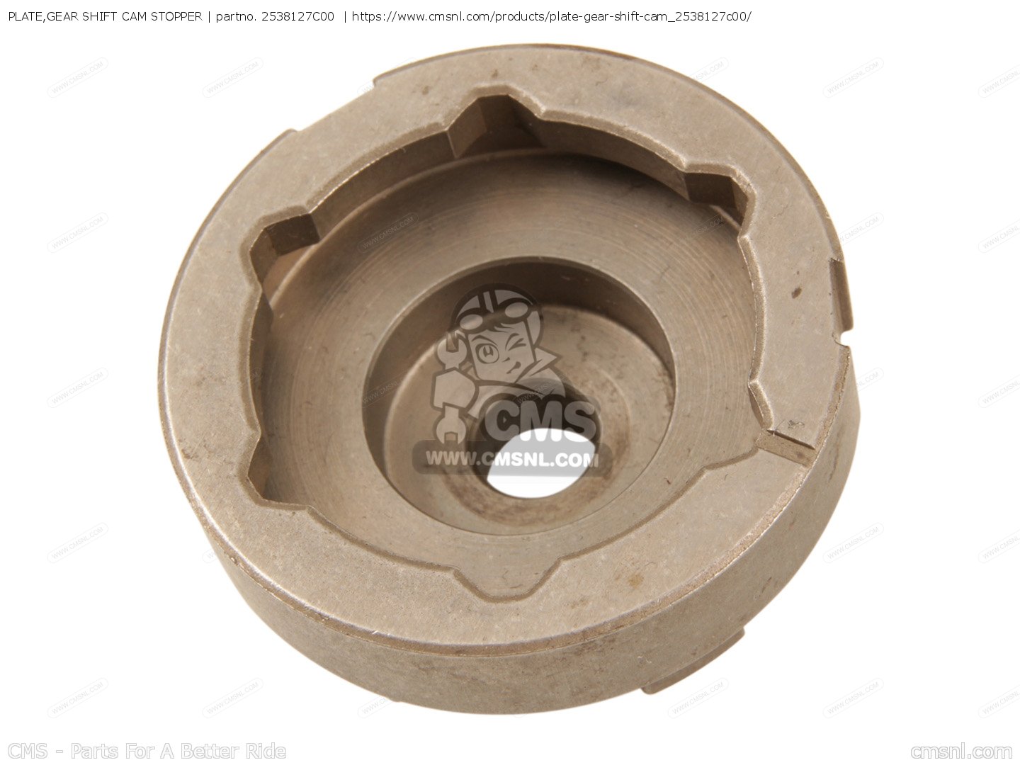 2538127C00: Plate,gear Shift Cam Stopper Suzuki - buy the 25381-27C00 ...