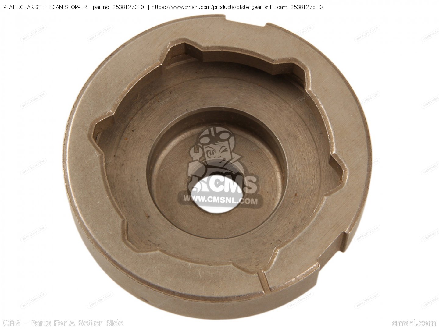 2538127C10: Plate,gear Shift Cam Stopper Suzuki - buy the 25381-27C10 ...