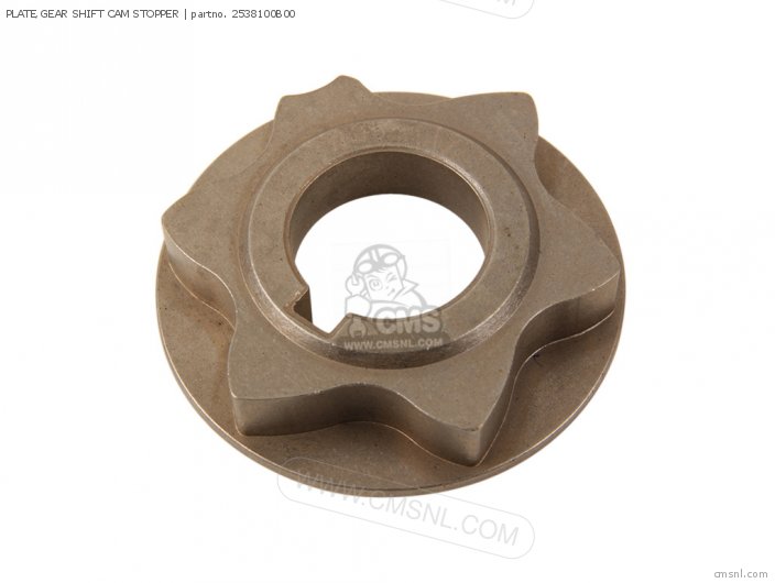 2538100B00: PLATE,GEAR SHIFT CAM STOPPER Suzuki - buy the 25381-00B00 ...