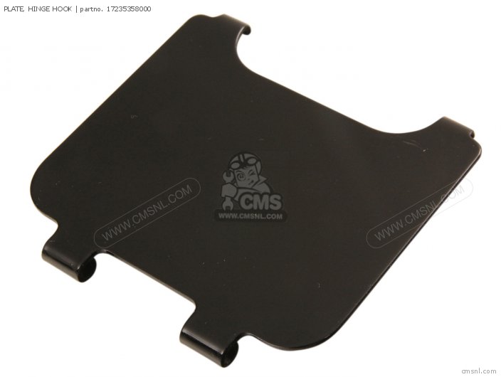 17235358000: Plate, Hinge Hook Honda - buy the 17235-358-000 at CMSNL