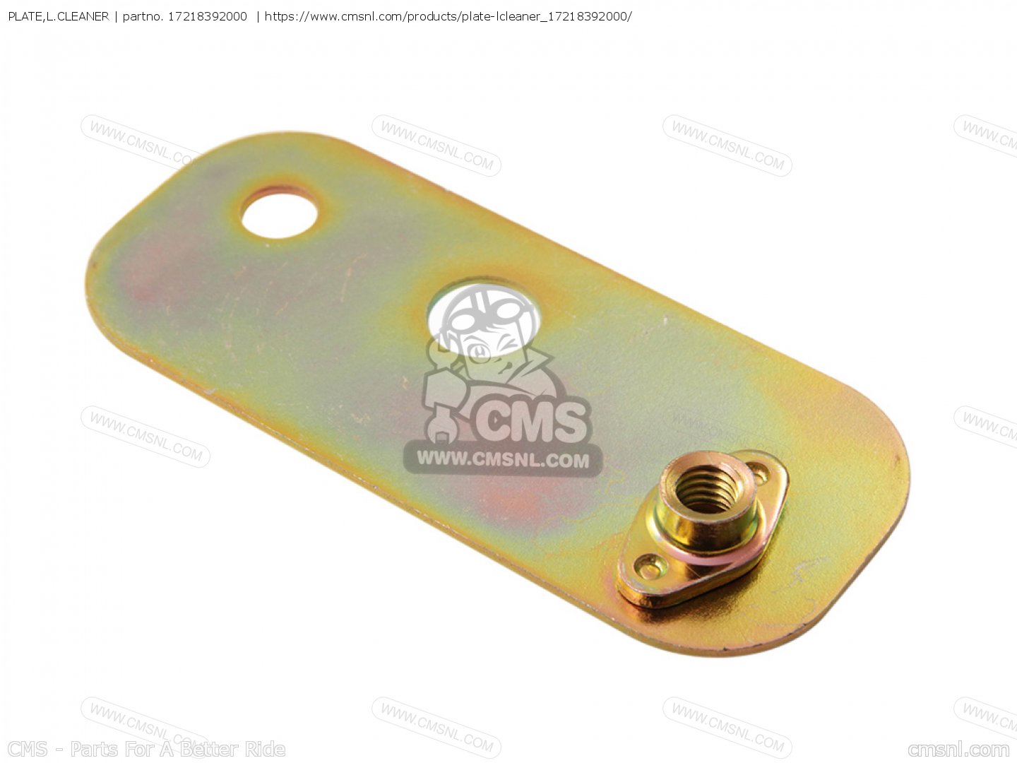 PLATE,L.CLEANER for Honda - order at CMSNL