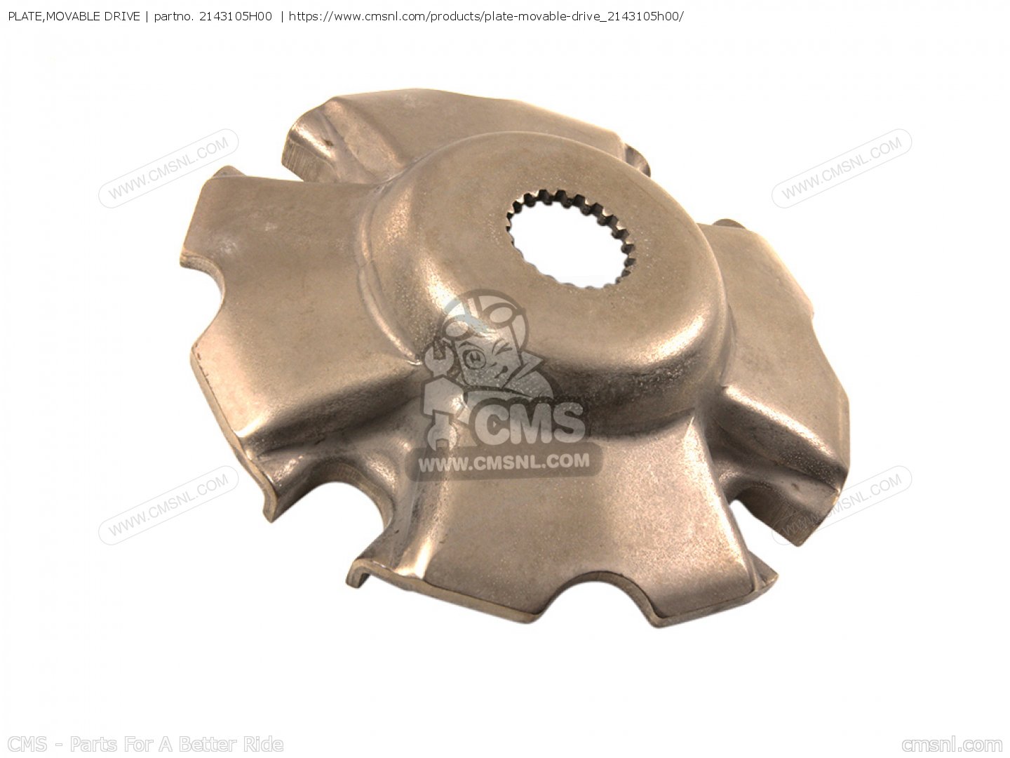 2143105H00: Plate,movable Drive Suzuki - buy the 21431-05H00 at CMSNL