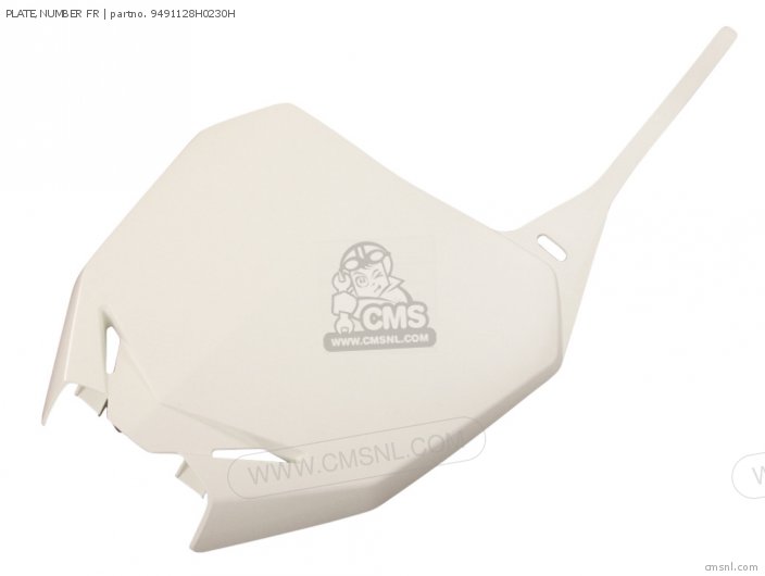 9491128H0230H: PLATE,NUMBER FR Suzuki - buy the 94911-28H02-30H at CMSNL
