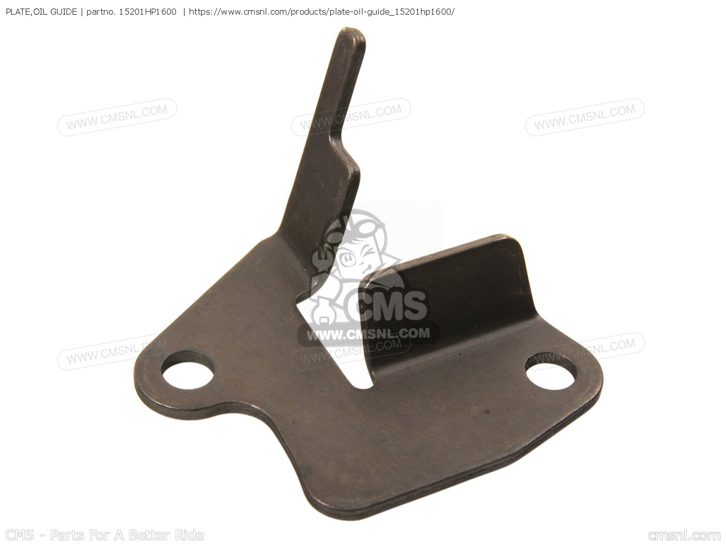 15201HP1600: PLATE,OIL GUIDE Honda - buy the 15201-HP1-600 at CMSNL