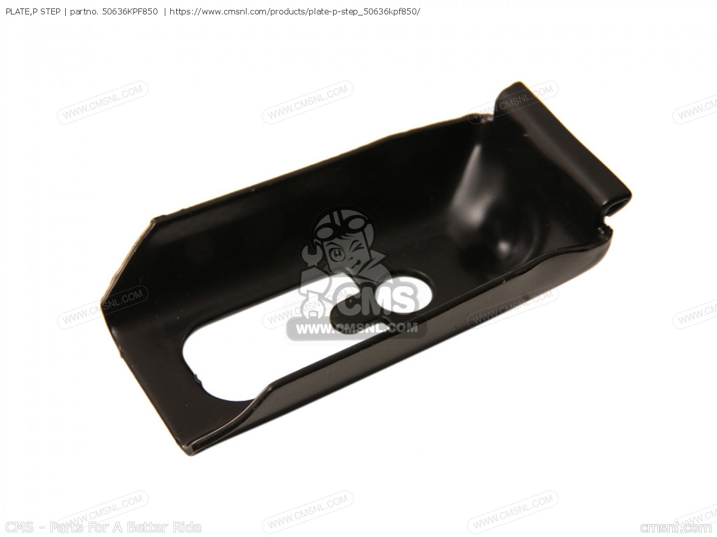 50636KPF850: Plate,p Step Honda - buy the 50636-KPF-850 at CMSNL
