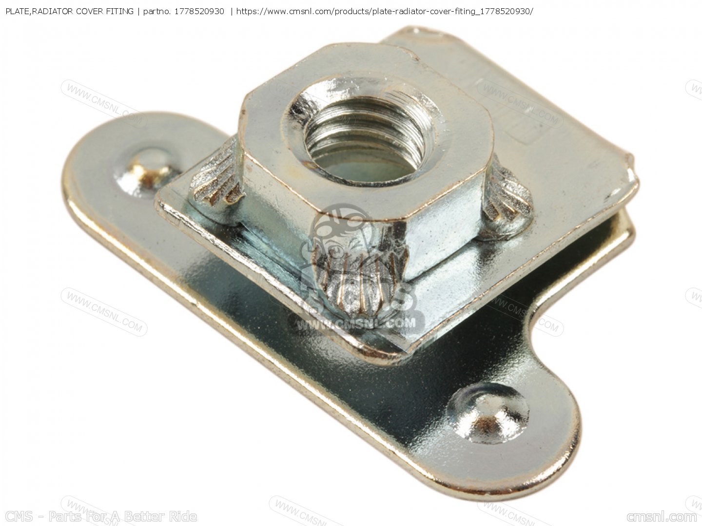 PLATE,RADIATOR COVER FITING for RM80X 1997 (V) (E02 E04 E24) - order at ...