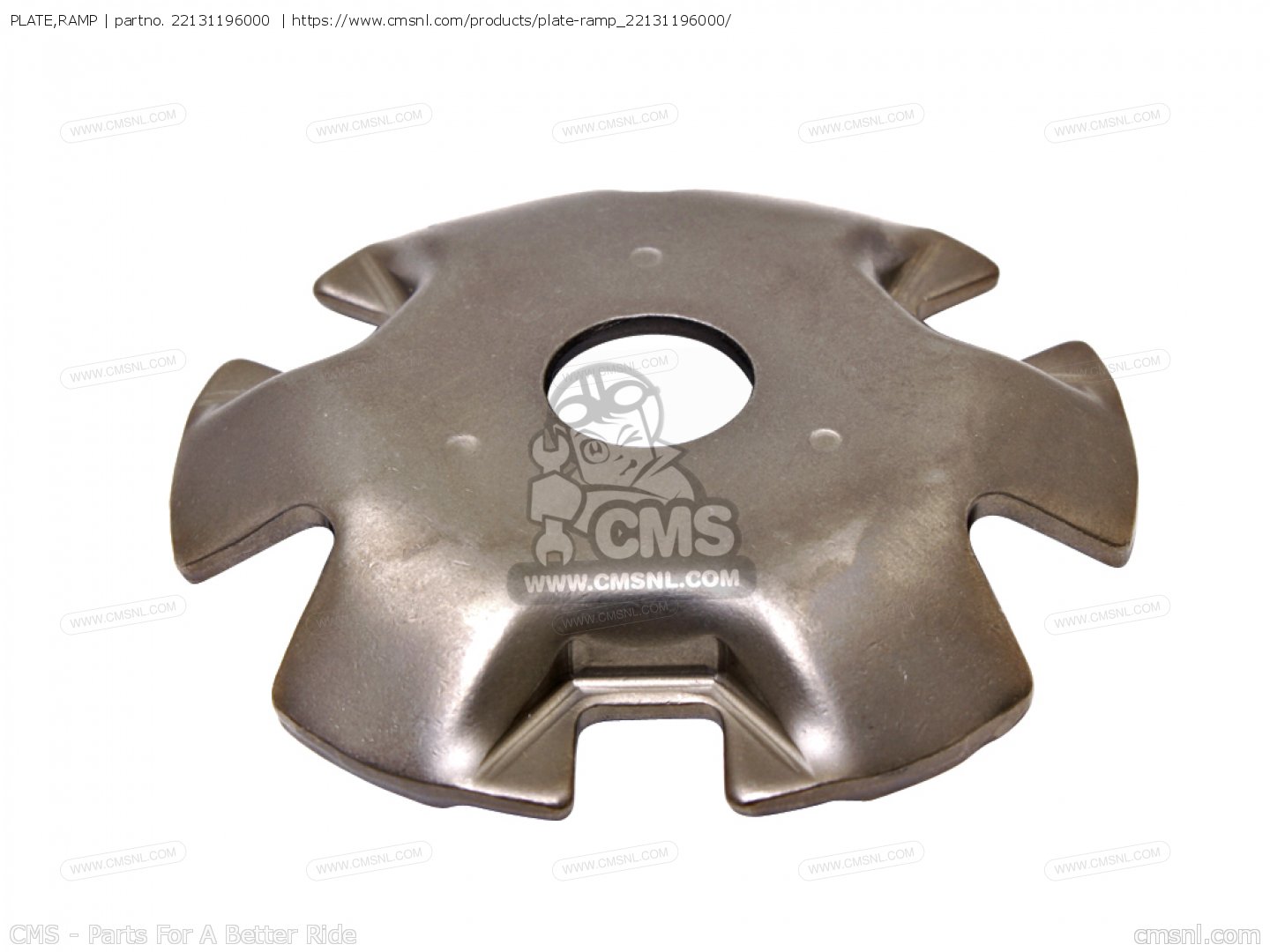 22131196000: PLATE,RAMP Honda - buy the 22131-196-000 at CMSNL