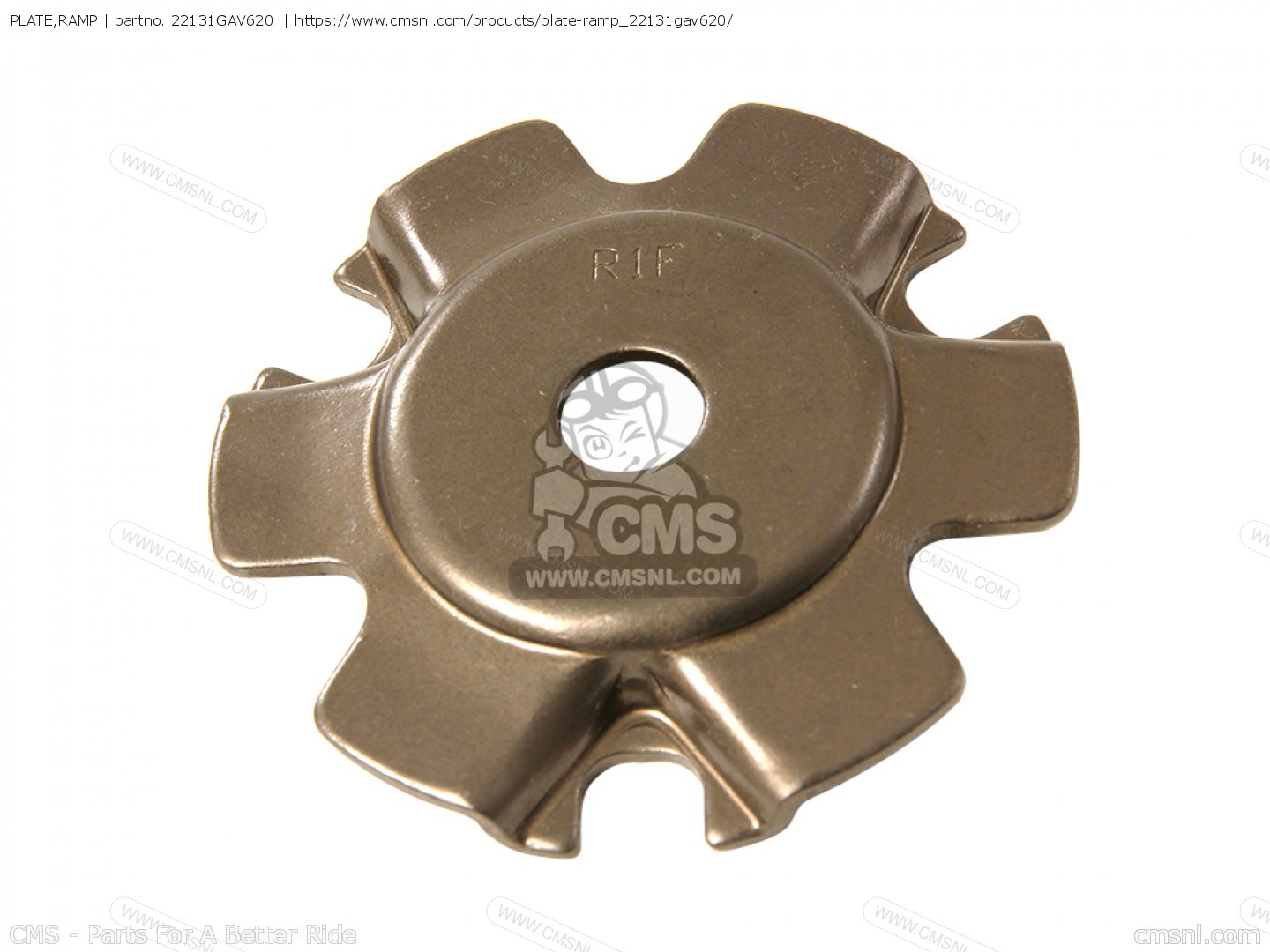 22131GAV620: PLATE,RAMP Honda - buy the 22131-GAV-620 at CMSNL