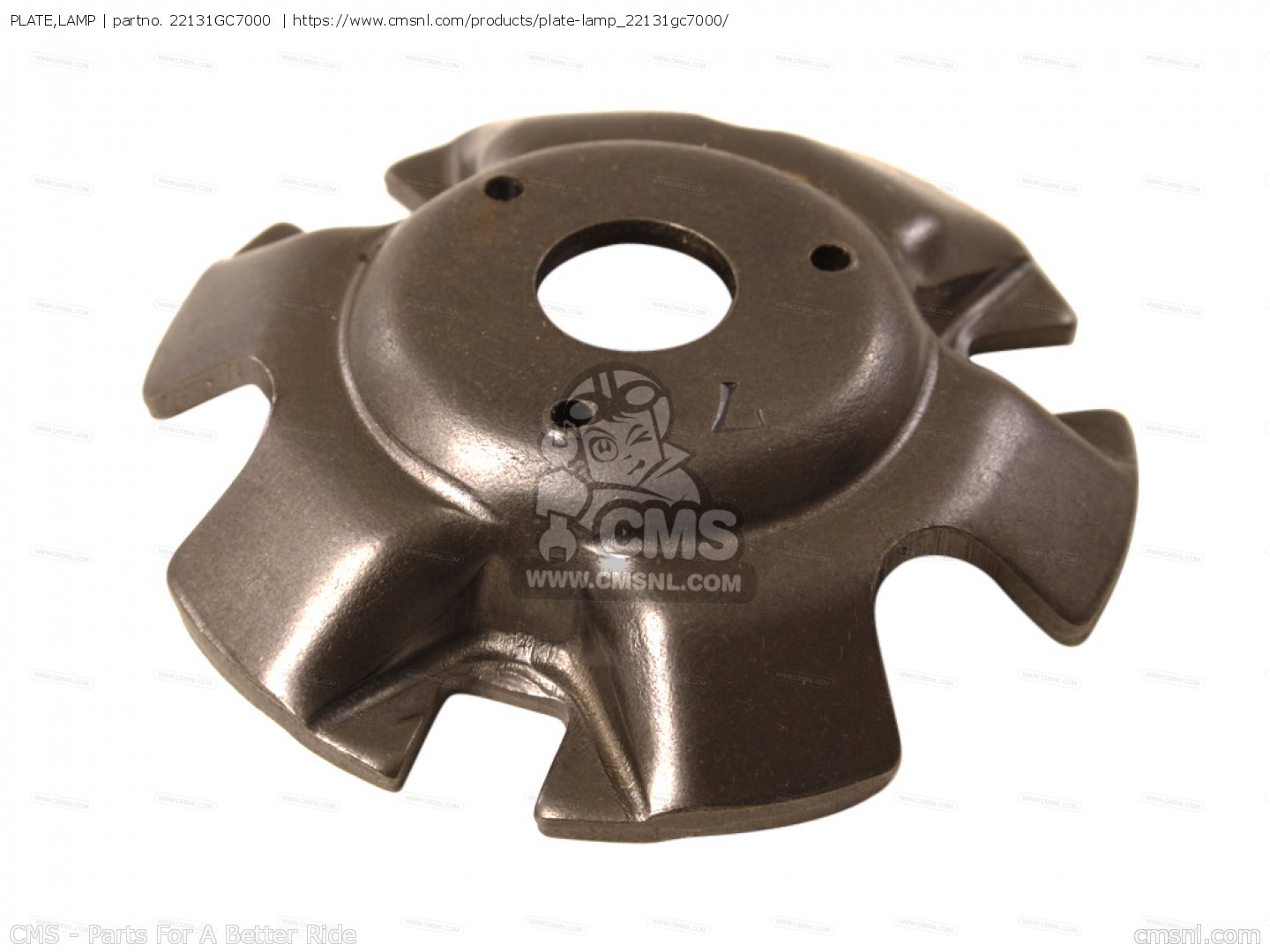 22131GC7000: Plate,ramp Honda - buy the 22131-GC7-000 at CMSNL