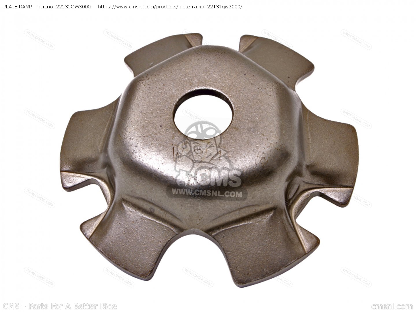 22131GW3000: Plate,ramp Honda - buy the 22131-GW3-000 at CMSNL