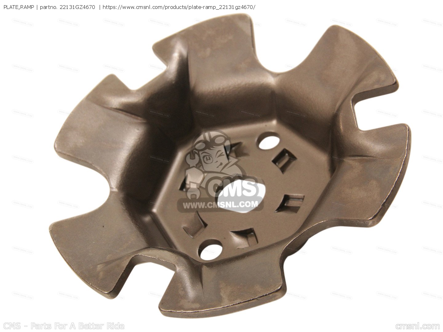 22131GZ4670: Plate,ramp Honda - buy the 22131-GZ4-670 at CMSNL