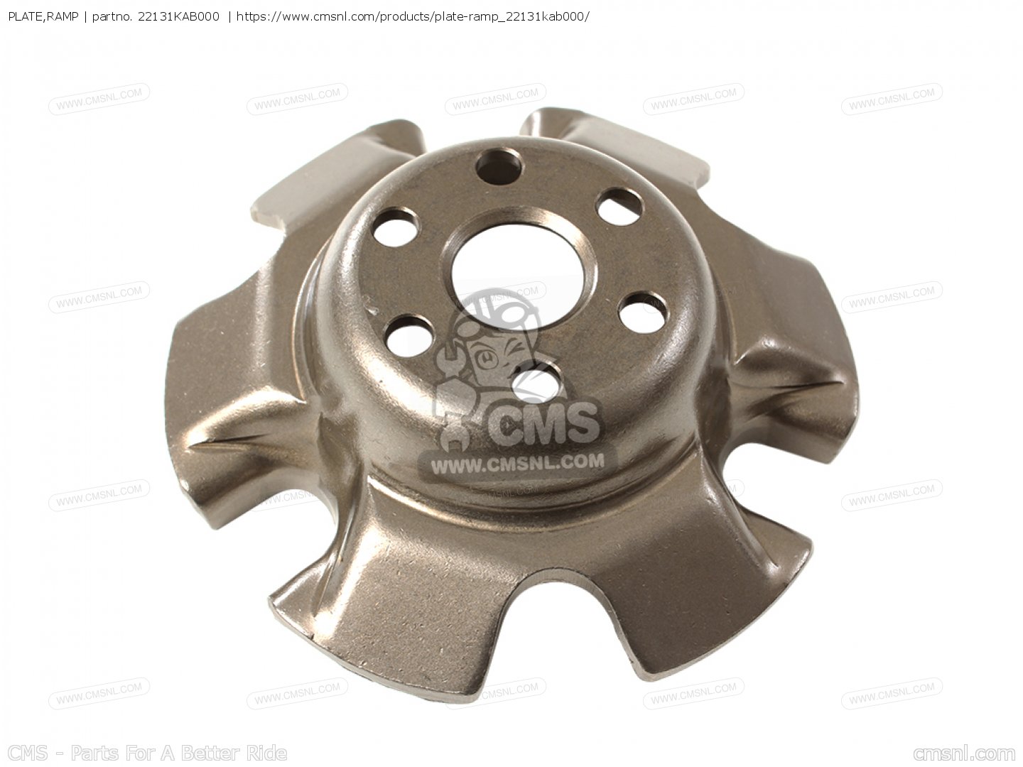 22131KAB000: PLATE,RAMP Honda - buy the 22131-KAB-000 at CMSNL