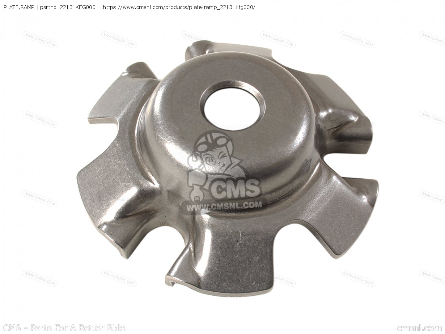 22131KFG000: PLATE,RAMP Honda - buy the 22131-KFG-000 at CMSNL