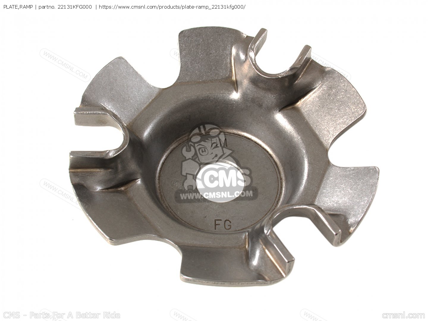 22131KFG000: PLATE,RAMP Honda - buy the 22131-KFG-000 at CMSNL