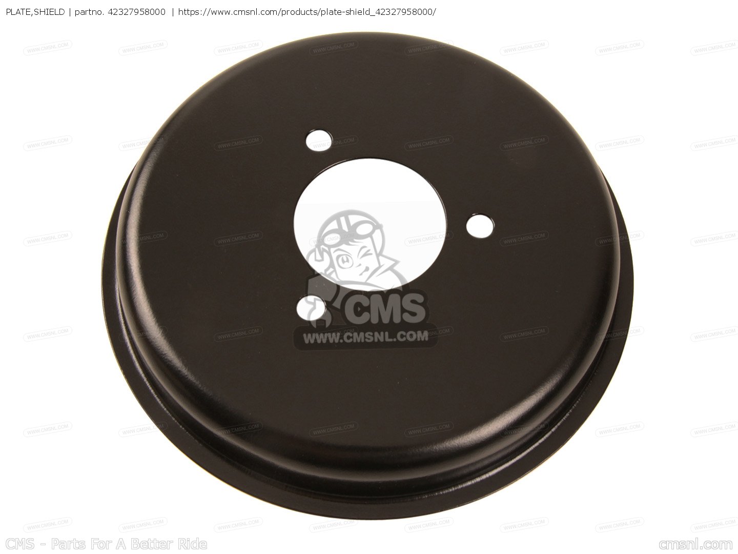 42327958000: PLATE,SHIELD Honda - buy the 42327-958-000 at CMSNL