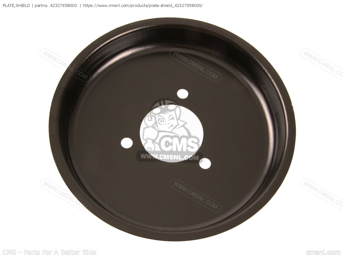 42327958000: PLATE,SHIELD Honda - buy the 42327-958-000 at CMSNL