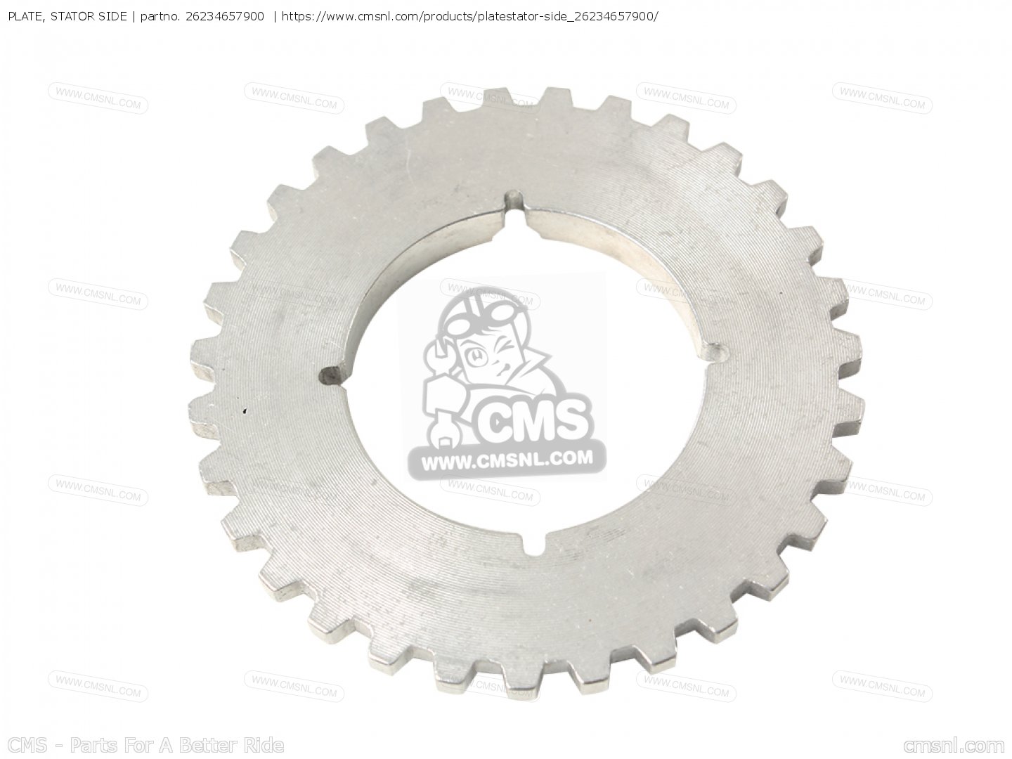 26234657900: Plate, Stator Side Honda - buy the 26234-657-900 at CMSNL