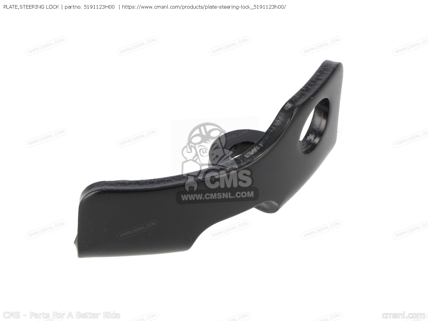 5191123H00: PLATE,STEERING LOCK Suzuki - buy the 51911-23H00 at CMSNL