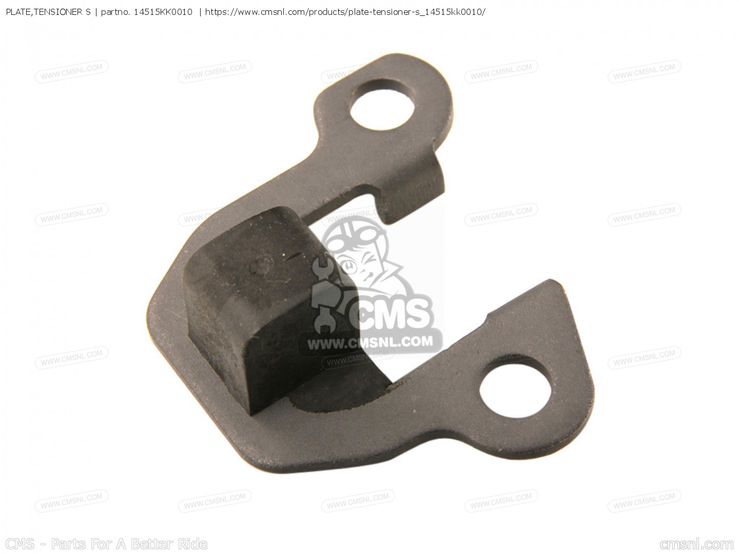 14515KK0010: PLATE,TENSIONER S Honda - buy the 14515-KK0-010 at CMSNL