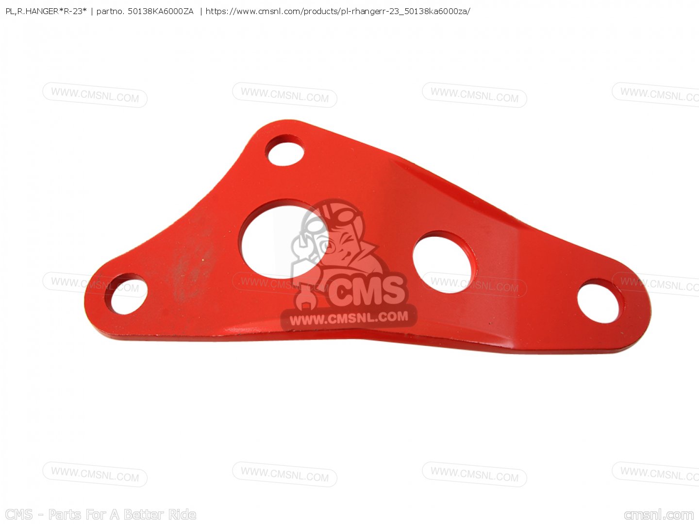 50138KA6000ZA: PL,R.HANGER*R-23* Honda - buy the 50138-KA6-000ZA at CMSNL