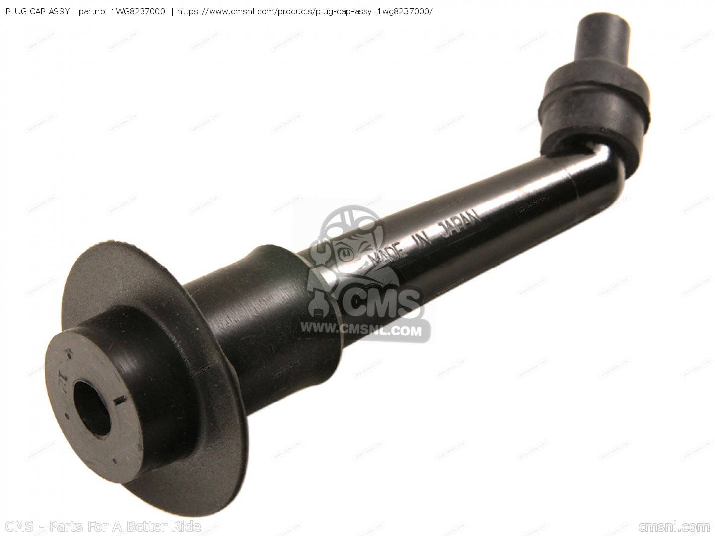1WG8237000: PLUG CAP ASSY Yamaha - buy the 1WG-82370-00-00 at CMSNL