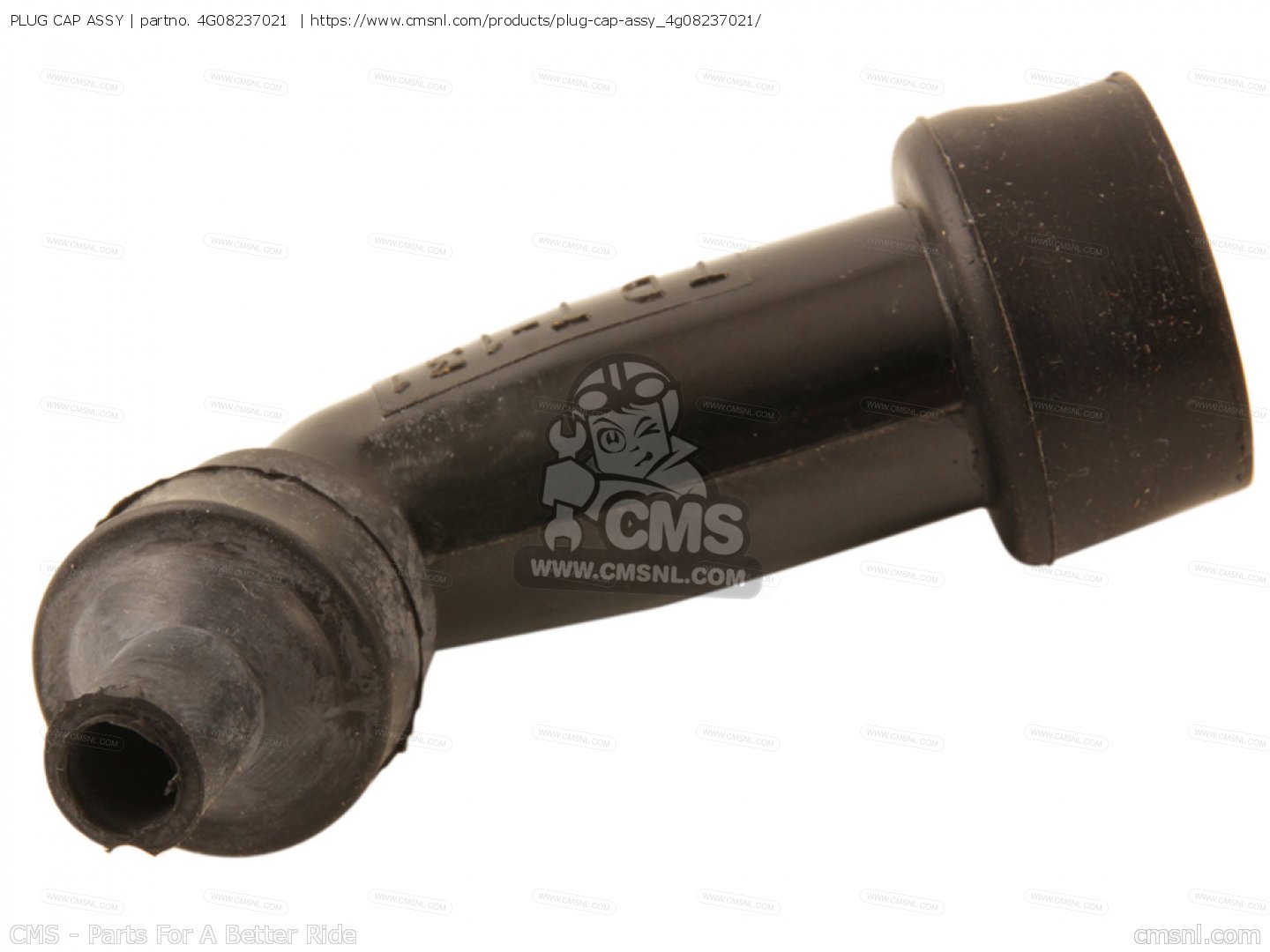 4G08237021: PLUG CAP ASSY Yamaha - buy the 4G0-82370-21-00 at CMSNL