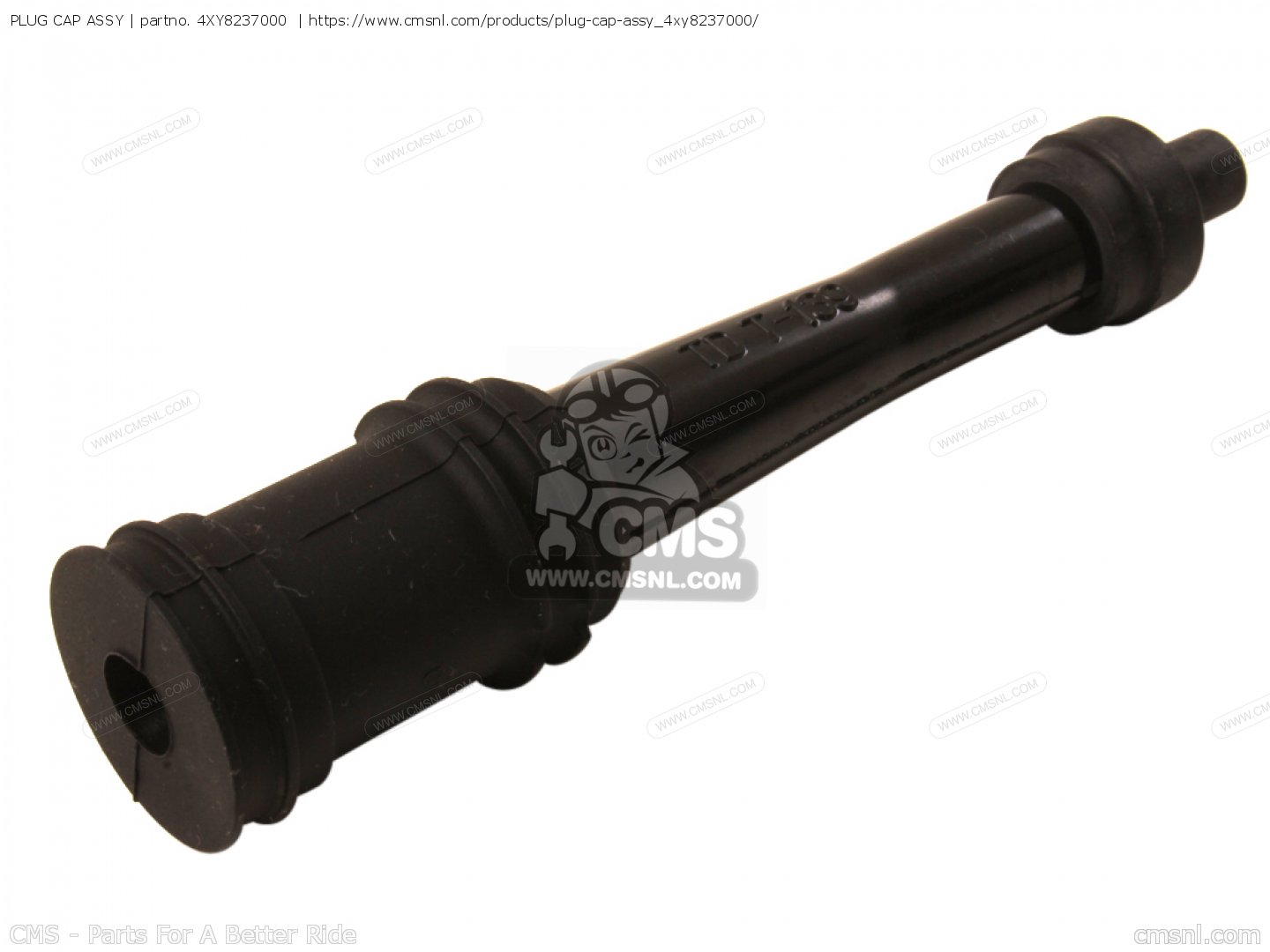 4XY8237000: PLUG CAP ASSY Yamaha - buy the 4XY-82370-00-00 at CMSNL