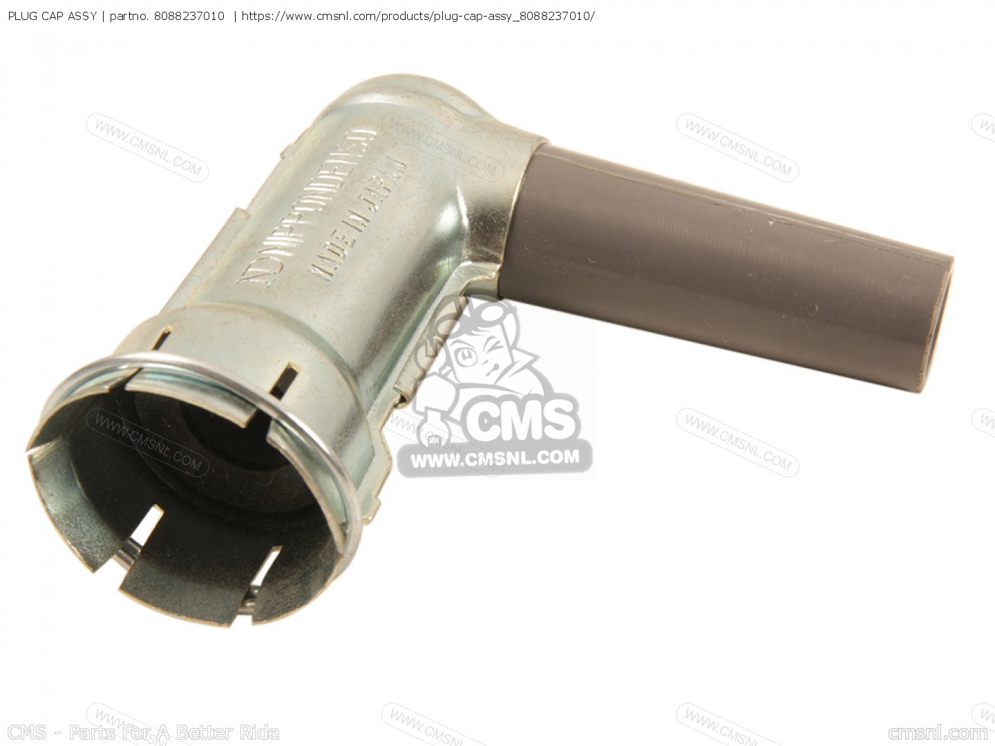 8088237010: Plug Cap Assy Yamaha - buy the 808-82370-10 at CMSNL