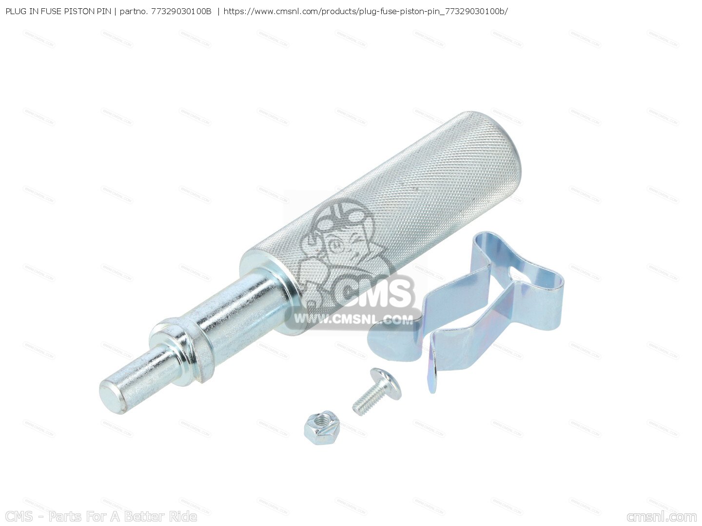 77329030100B: PLUG IN FUSE PISTON PIN GASGAS - buy the 77329030100 at CMSNL