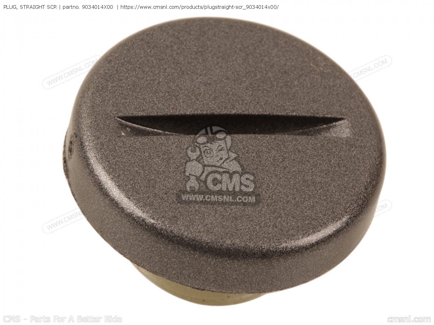 9034014X00：PLUG, STRAIGHT SCR Yamaha - CMSNLで90340-14X00-00を購入する。
