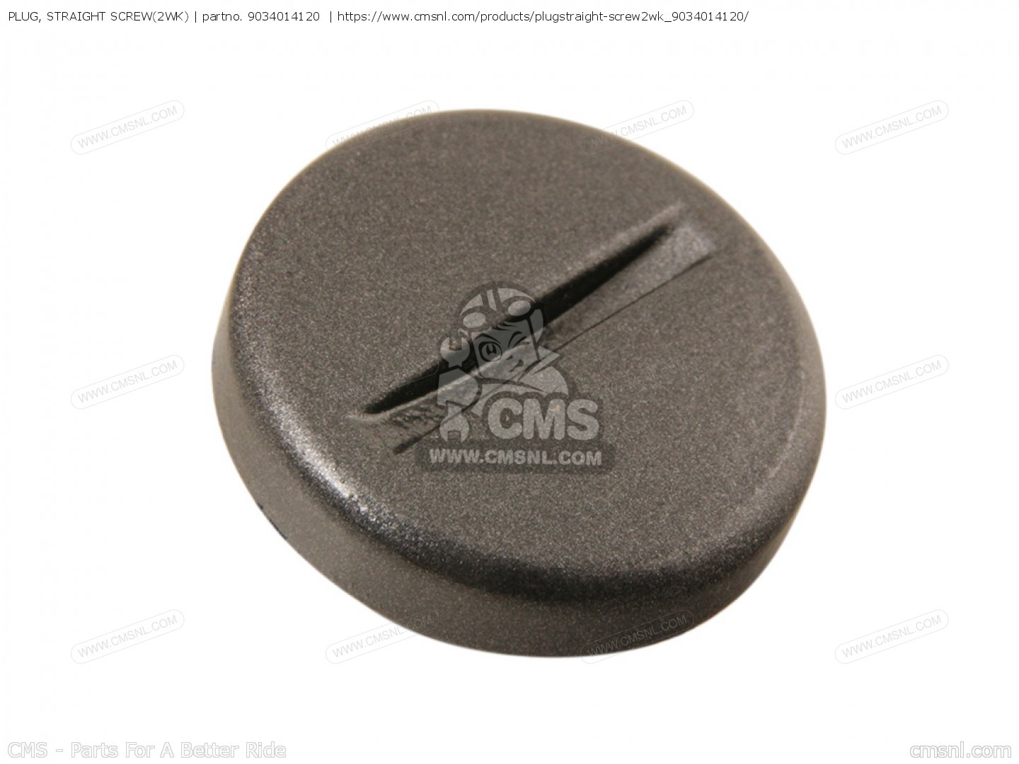 9034014120: PLUG, STRAIGHT SCREW(2WK) Yamaha - buy the 90340-14120-00 ...