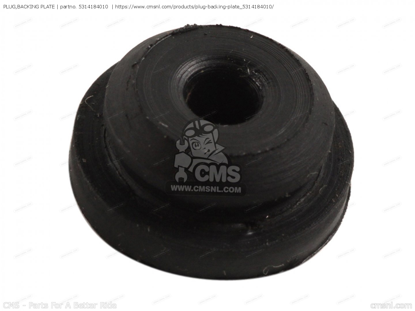 5314184010: PLUG,BACKING PLATE Suzuki - buy the 53141-84010 at CMSNL